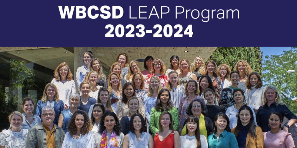 LEAP | WBCSD’s Leading Women and LEAP Program